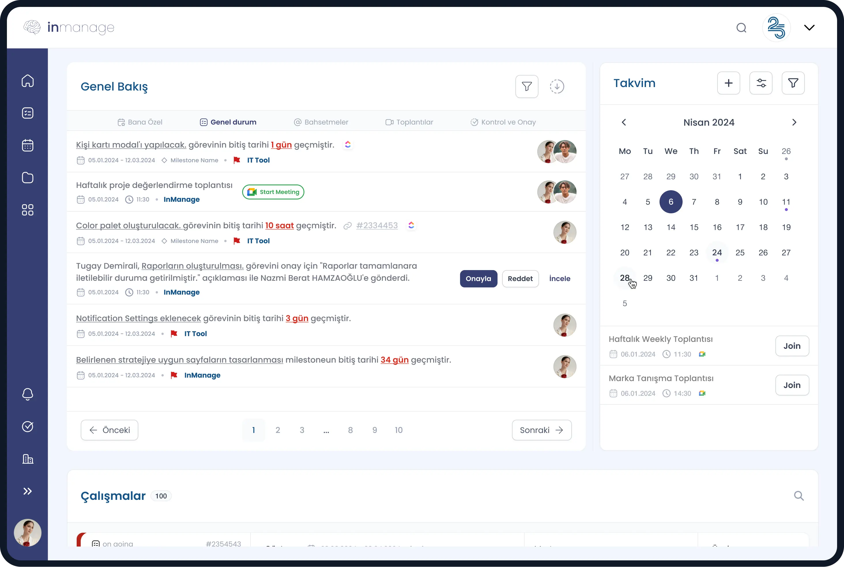 Inmanage Management Tool